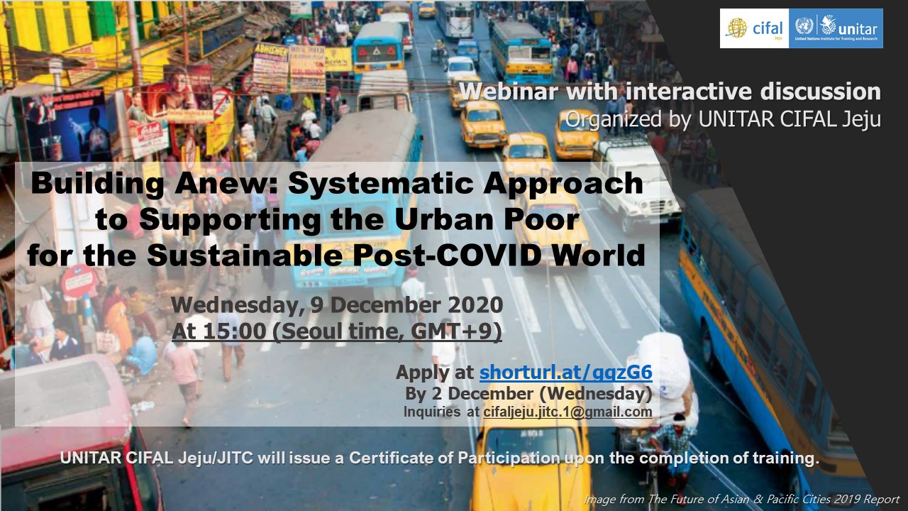 Building Anew: Systemic Approach to Supporting the Urban Poor for the ...